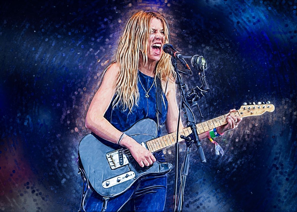 'Ellie Rowsell' Poster by Masahiro Art | Displate