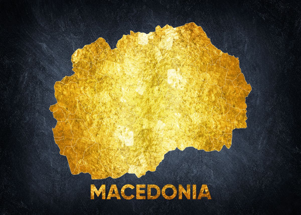 'Macedonia Skopje' Poster, picture, metal print, paint by SplashDesign ...
