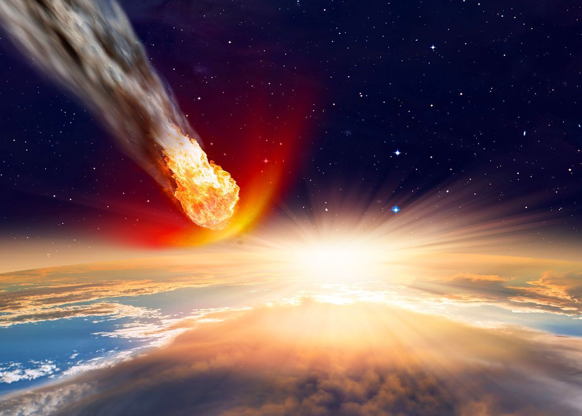 'Asteroid' Poster by Devart | Displate