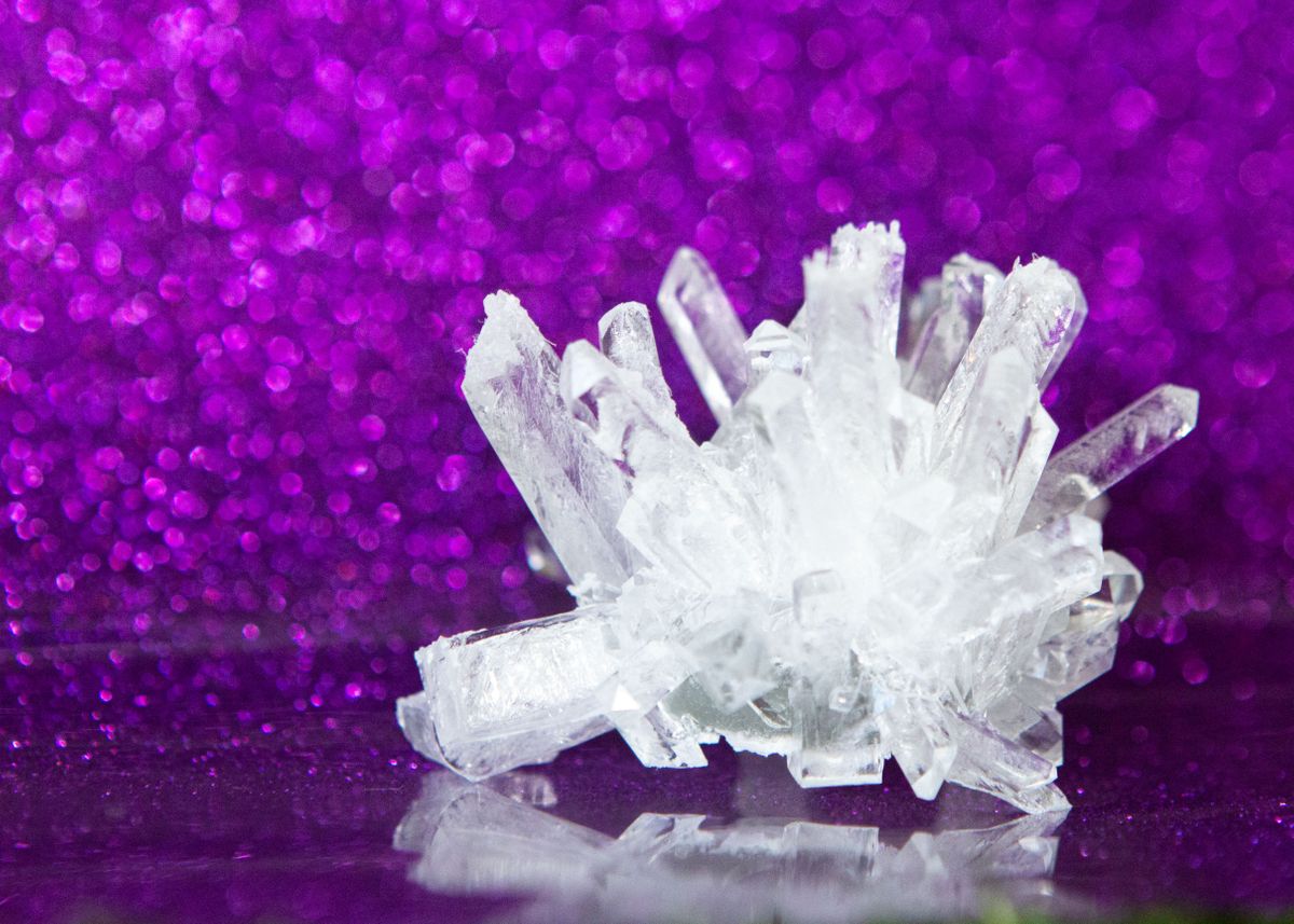 'Crystal and Sparkle' Poster, picture, metal print, paint by Ashlynn ...