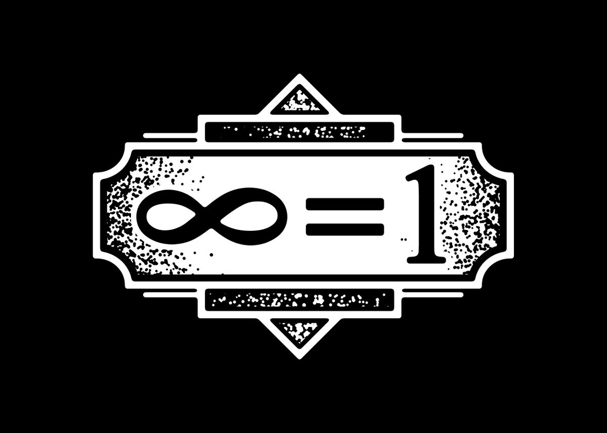 'God Formula' Poster, picture, metal print, paint by Boris Rajic | Displate