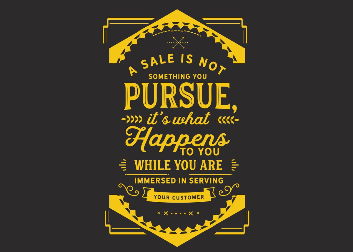 'serving your customer' Poster by baraiko eiji | Displate