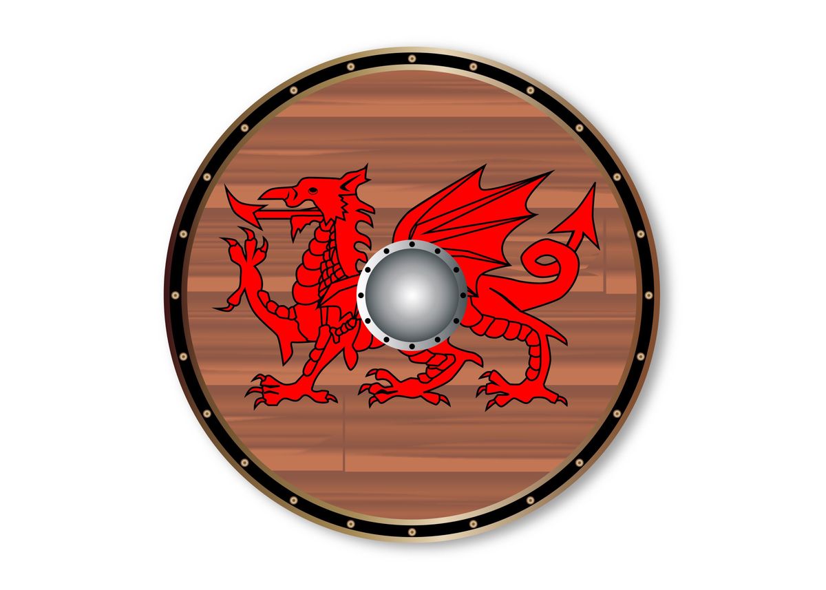 'Round Celt Shield' Poster, picture, metal print, paint by HomeStead ...