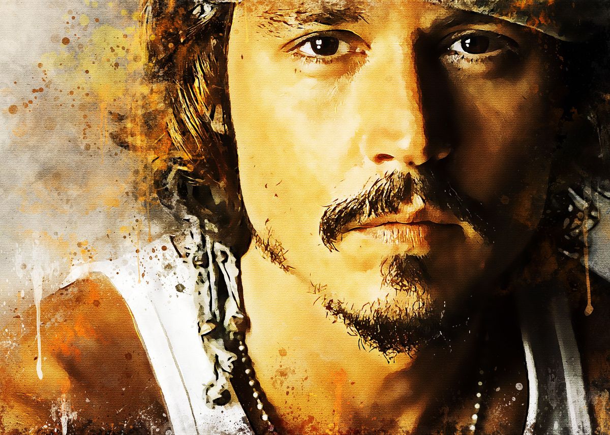 'Johnny Depp' Poster by The Sulung | Displate