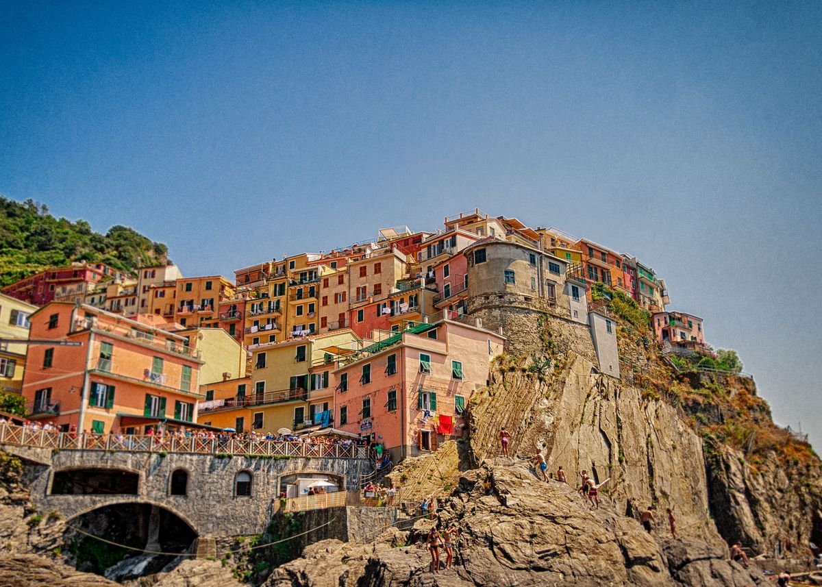 'Manarola' Poster by Marco Moroni | Displate