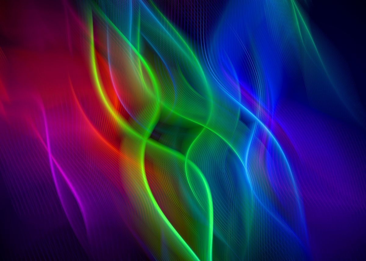 'Ray' Poster, picture, metal print, paint by Devart | Displate