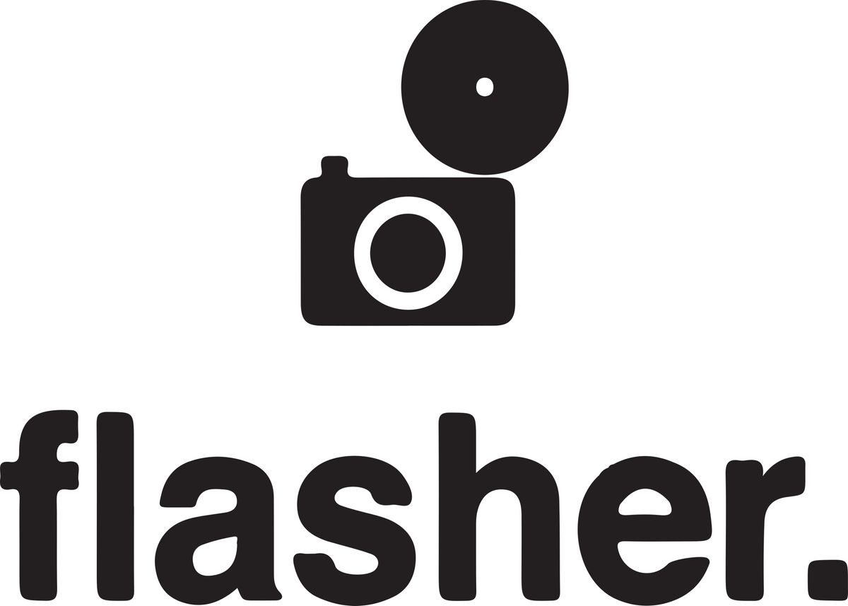 'Flasher' Poster, picture, metal print, paint by Create Purkarthofer ...