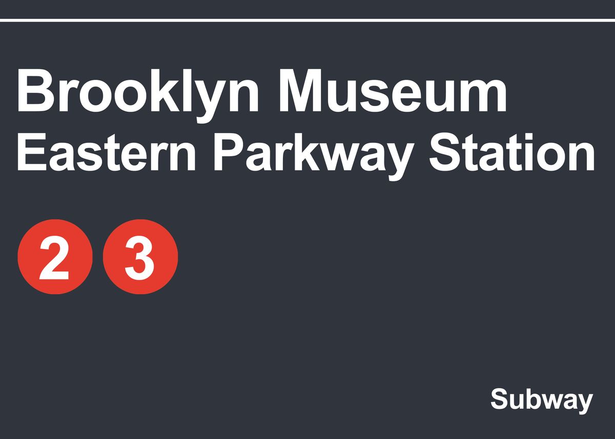 'brooklyn subway sign' Poster, picture, metal print, paint by Project X ...