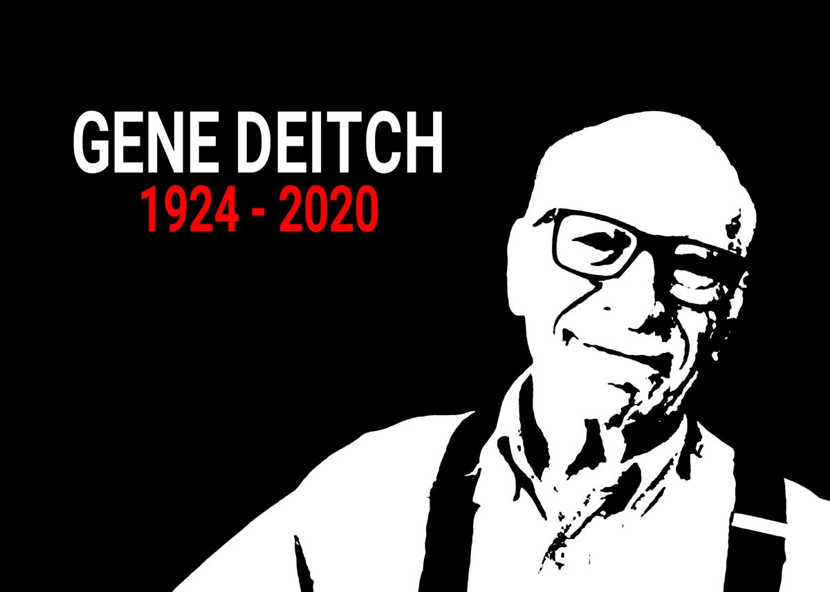 'Gene Deitch' Poster, picture, metal print, paint by Muhammad Ardian ...