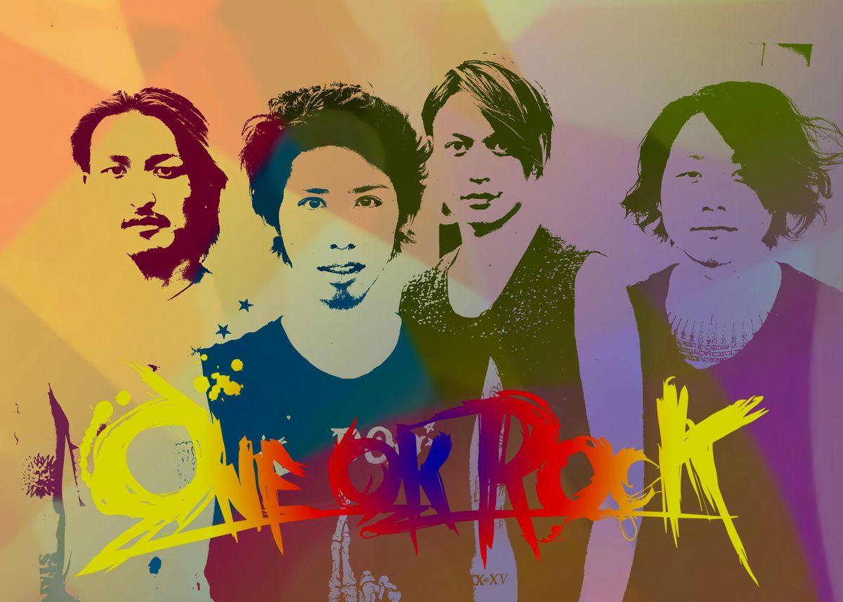 'One Ok Rock' Poster, picture, metal print, paint by Marco olivera ...