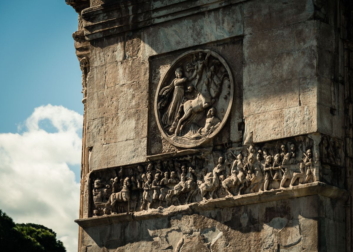 'Constantine Arc detail' Poster, picture, metal print, paint by Marco ...