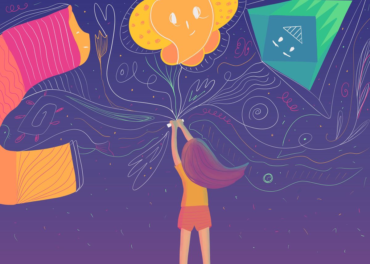 'Magic night ' Poster by Raluca Popescu | Displate