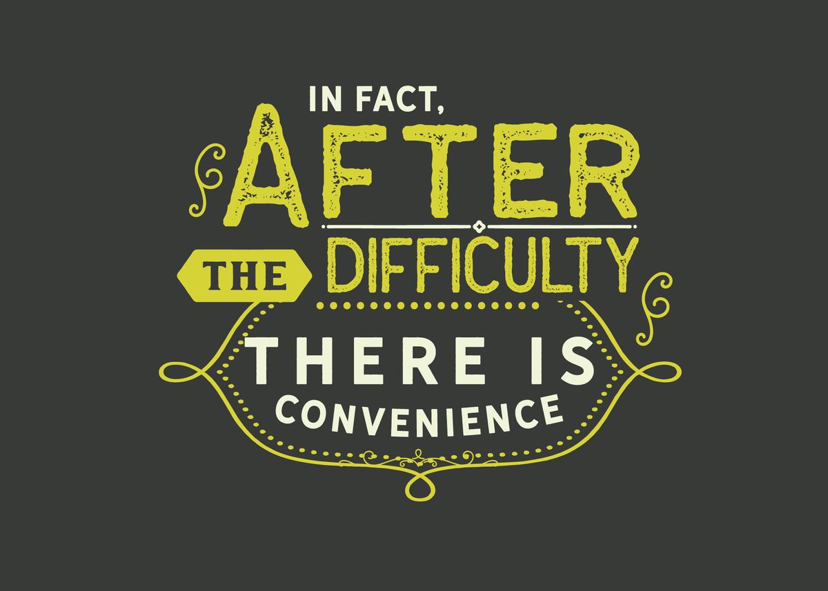 'after the difficulty' Poster, picture, metal print, paint by baraiko ...