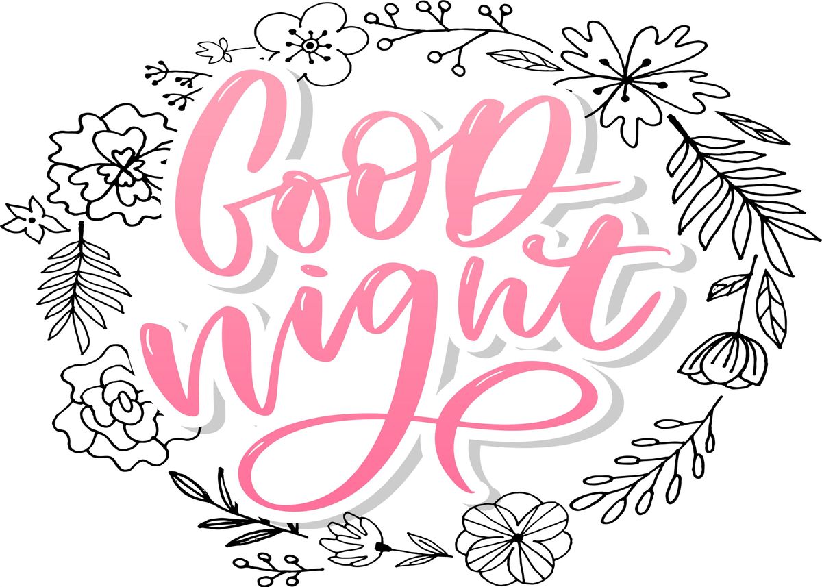 'Good Night' Poster by Create Purkarthofer | Displate