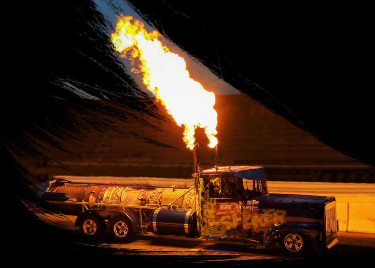 'Bone Shaker' Poster by No Filter Photography | Displate