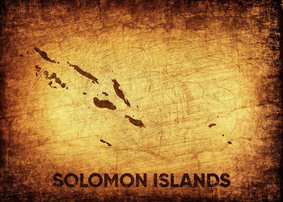 'Solomon Islands' Poster by SplashDesign | Displate