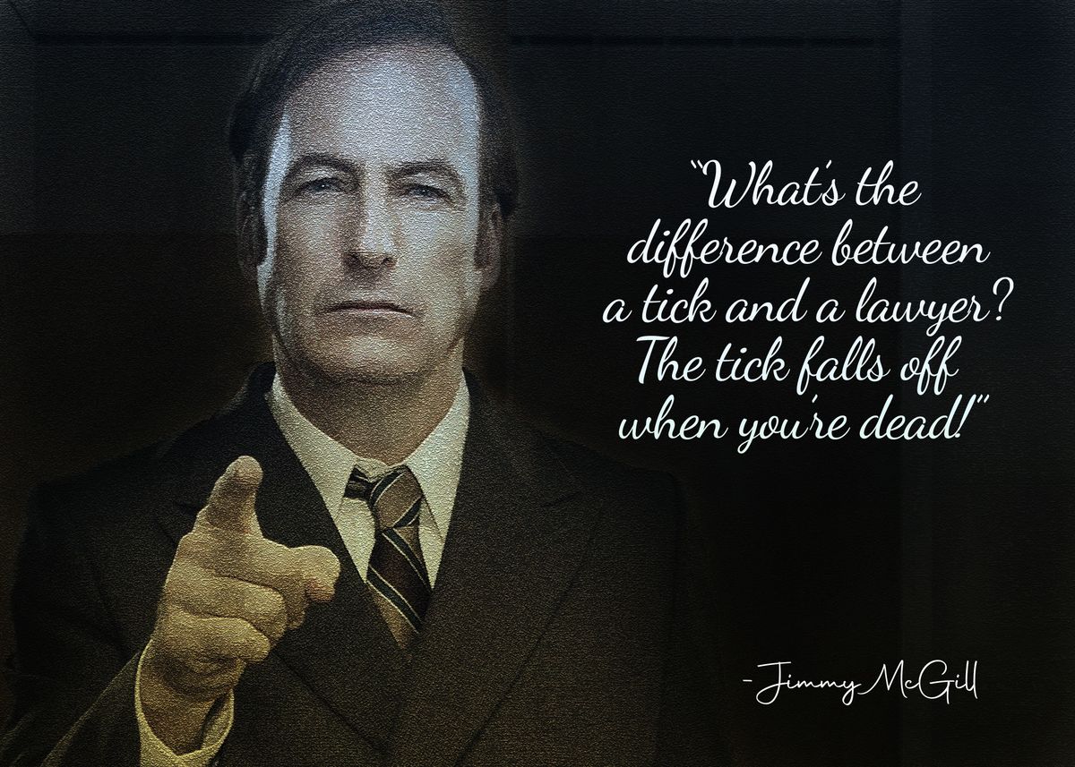 'Jimmy McGill' Poster, picture, metal print, paint by Anxhela Sufa ...
