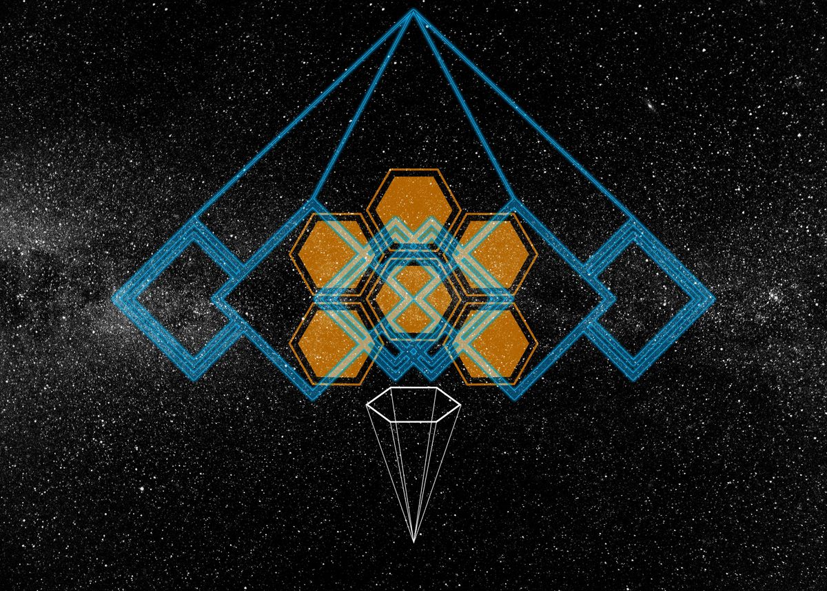 'Hex' Poster, picture, metal print, paint by Ricksstims | Displate