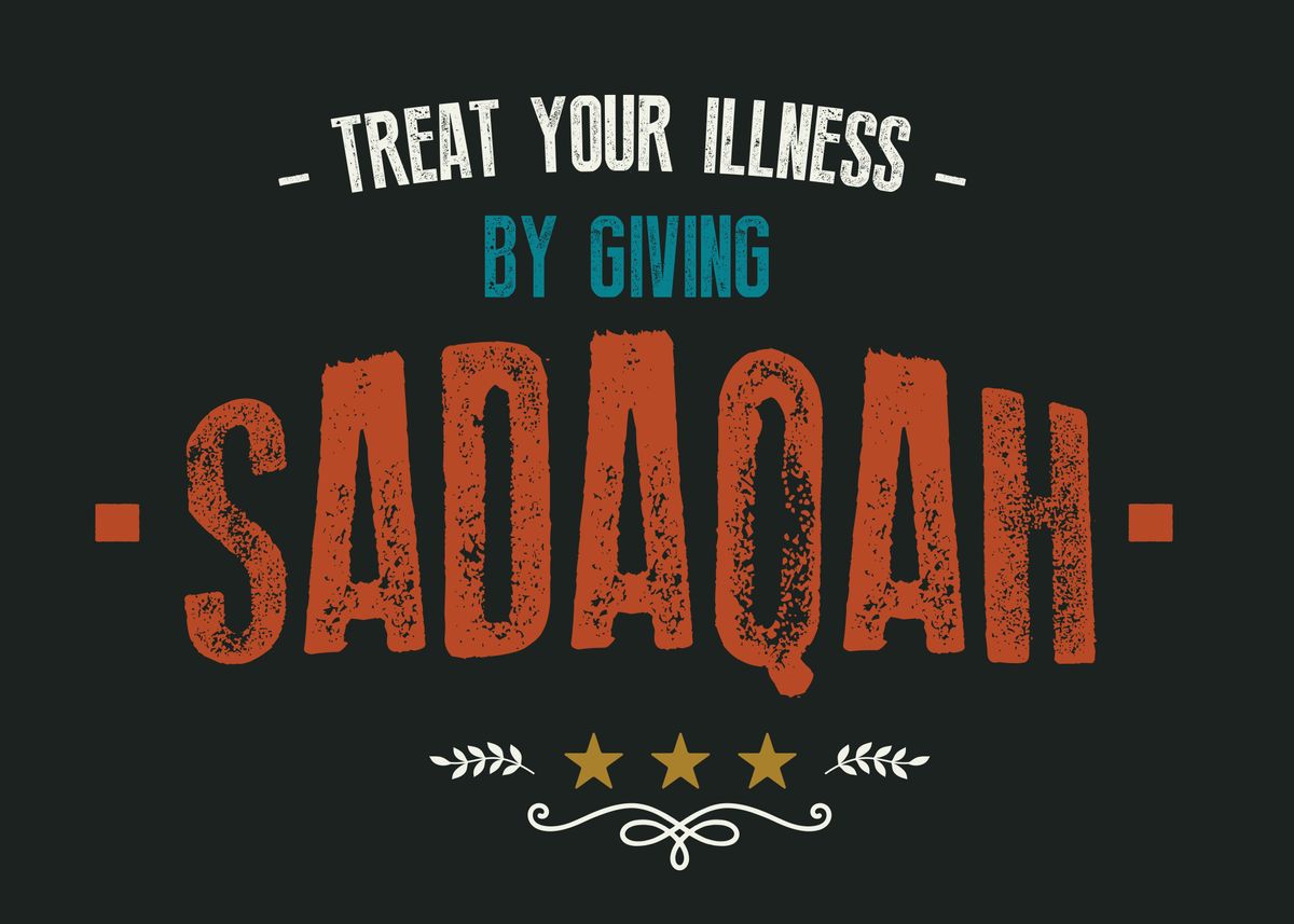 'by giving sadaqah' Poster, picture, metal print, paint by baraiko eiji ...