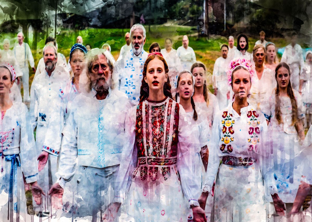 'Midsommer' Poster, picture, metal print, paint by Jeffery Anabelle ...