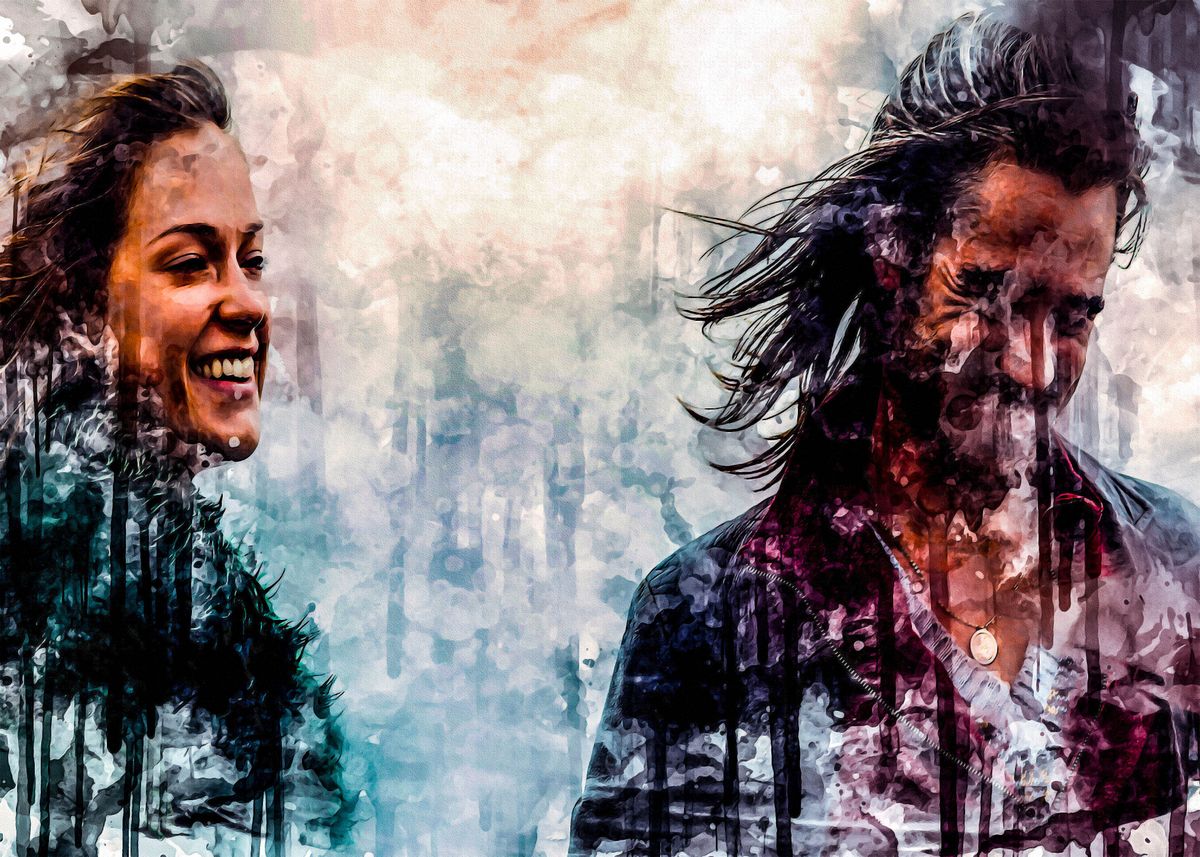 'Ondine 1' Poster, picture, metal print, paint by Katerina Lim | Displate