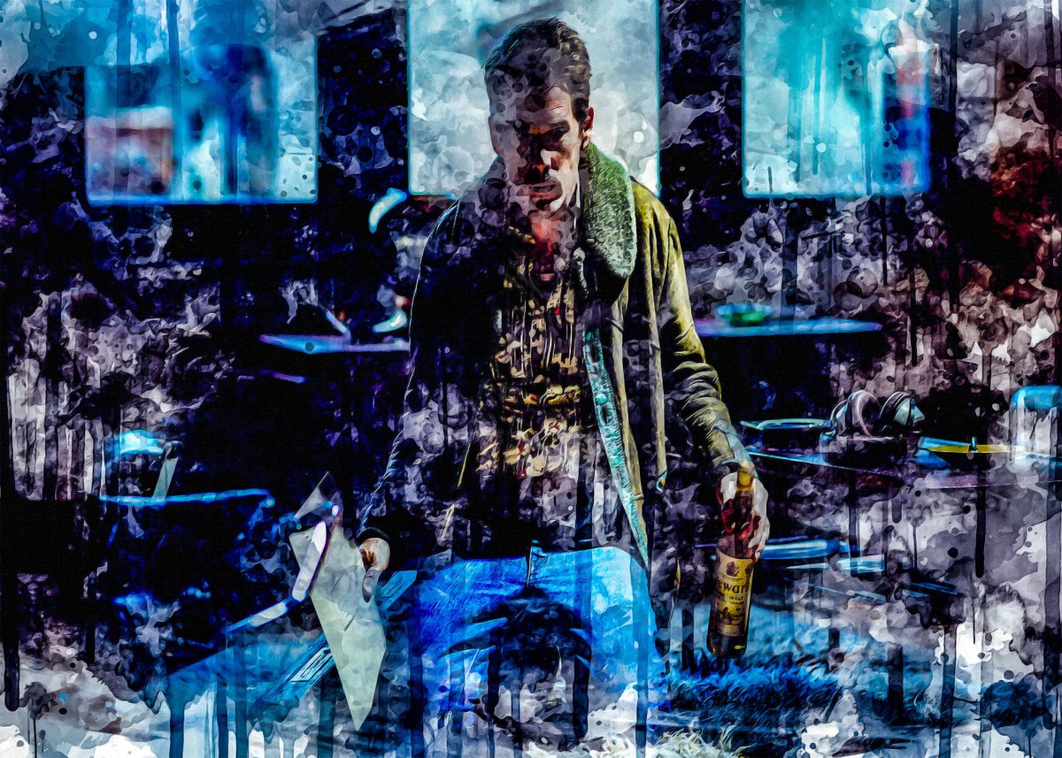 'Predestination 4' Poster, picture, metal print, paint by Zain Brookes ...