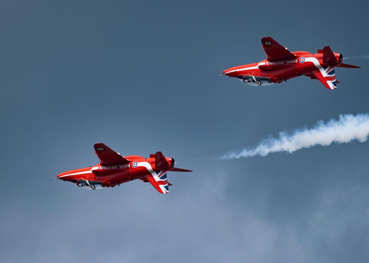 'The Red Arrows' Poster, picture, metal print, paint by Ricardo Costa ...