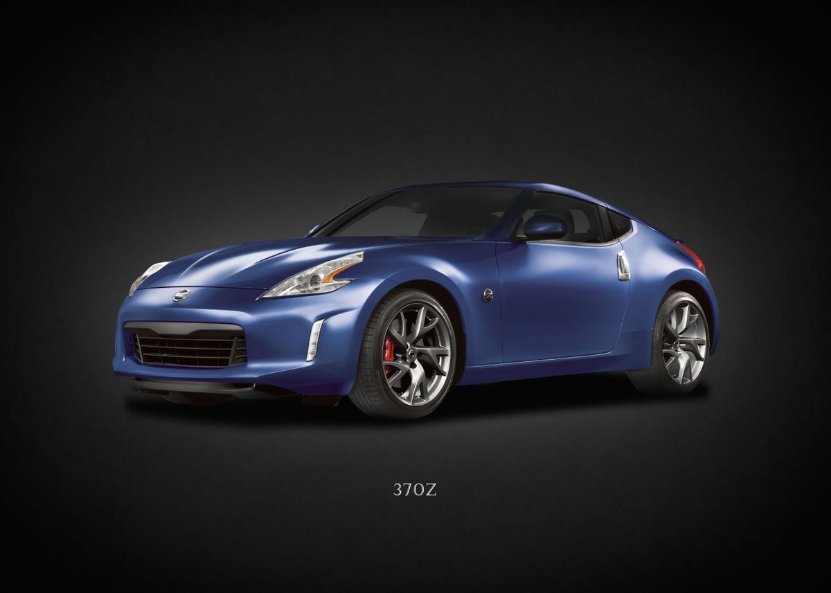 'The 370Z' Poster, picture, metal print, paint by RogueDesign | Displate