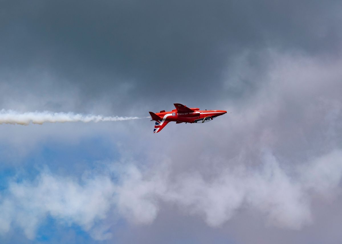 'The Red Arrows' Poster, picture, metal print, paint by Ricardo Costa ...