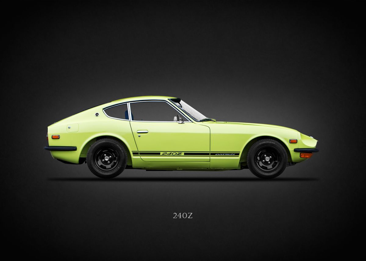 '240Z' Poster, picture, metal print, paint by RogueDesign | Displate