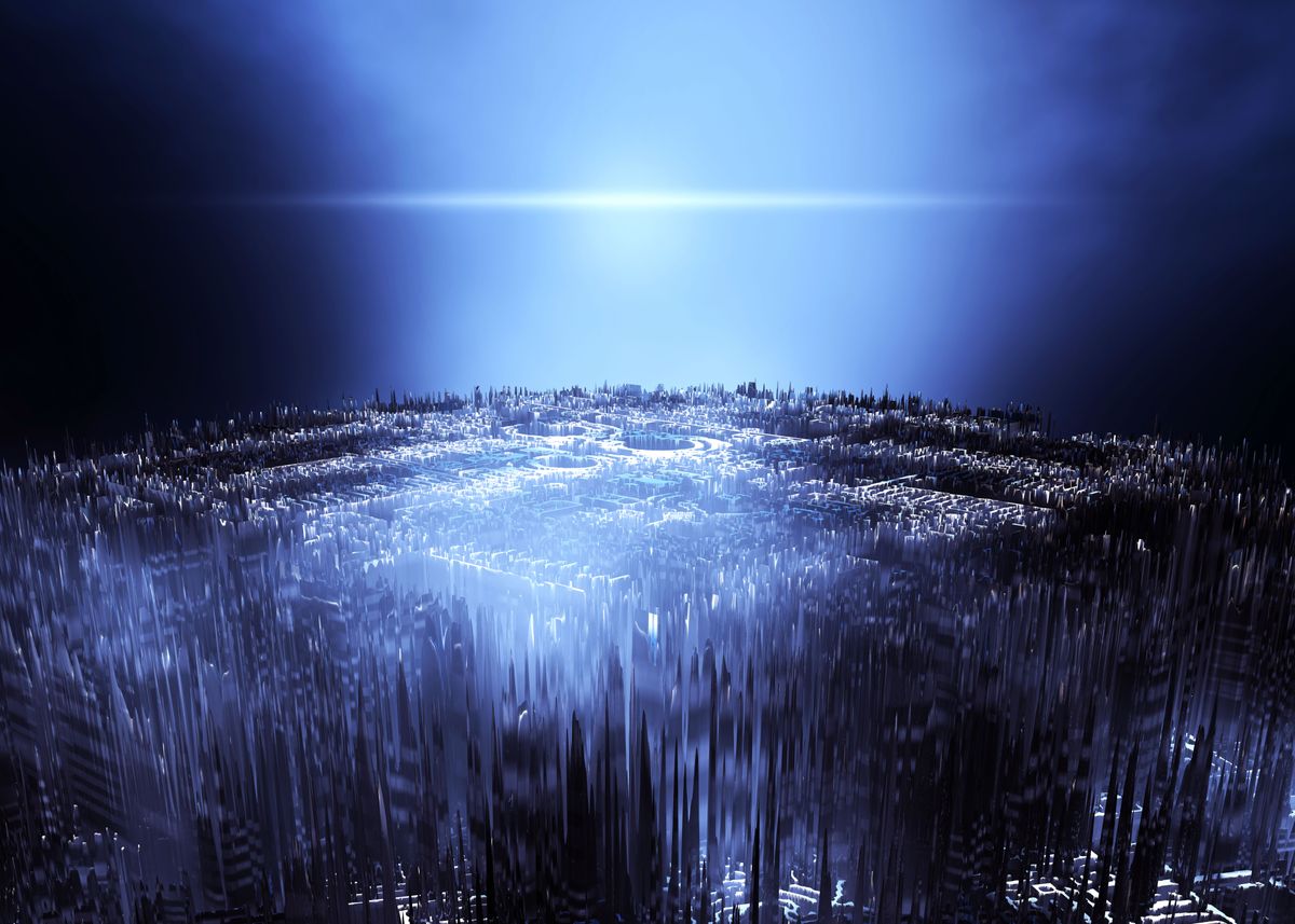 'Cityscape' Poster by aestevez | Displate