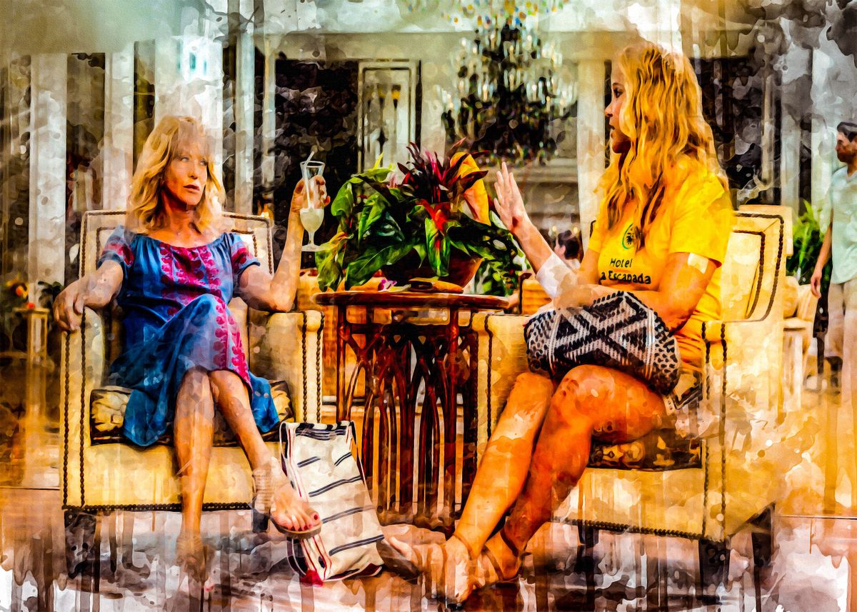 'Snatched 2' Poster, picture, metal print, paint by Kaye Luca | Displate