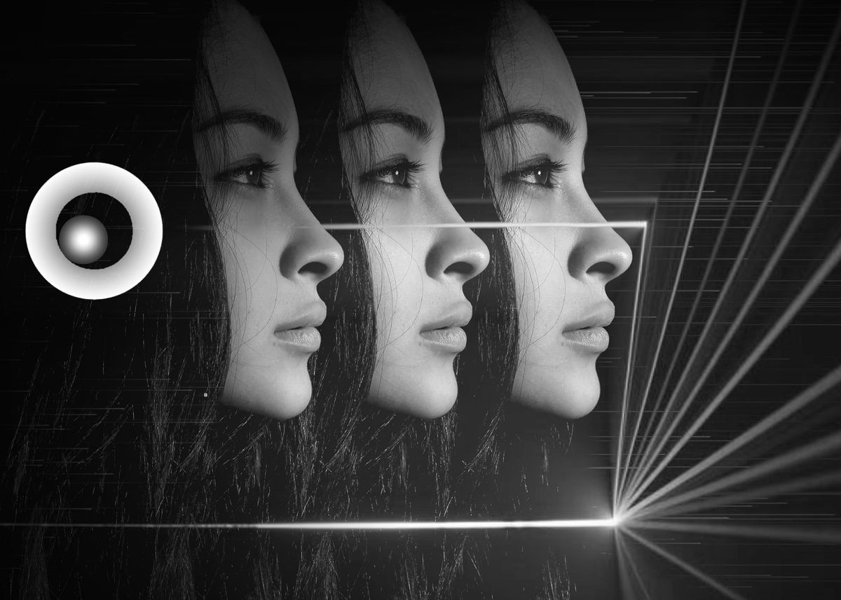 '3 face' Poster, picture, metal print, paint by blackwish abdullah ...