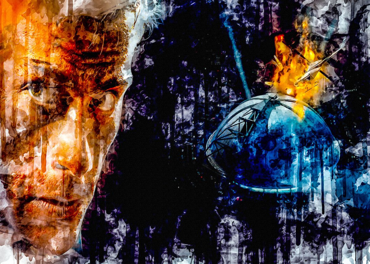 'Sudden Death' Poster, picture, metal print, paint by Zain Brookes ...