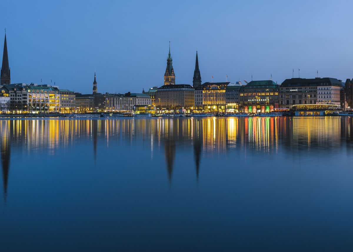 'Beautiful Panoramic View O' Poster, picture, metal print, paint by ...