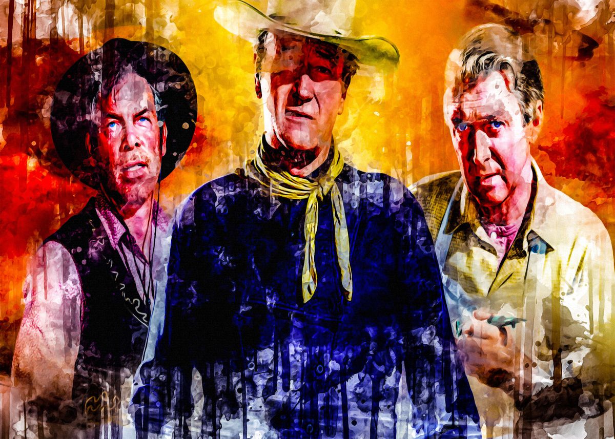 ' Man Who Shot Liberty Vala' Poster, picture, metal print, paint by ...