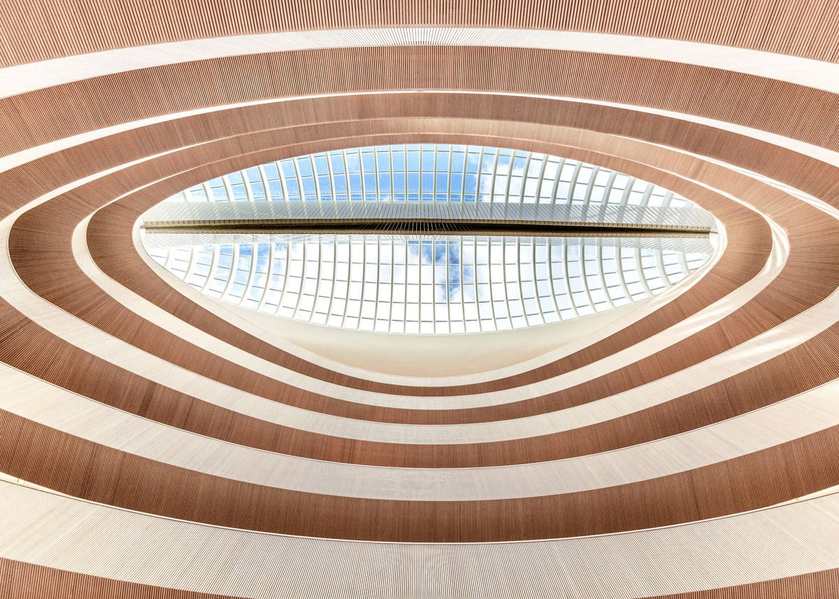 'Calatrava Library' Poster, picture, metal print, paint by Svetlana ...