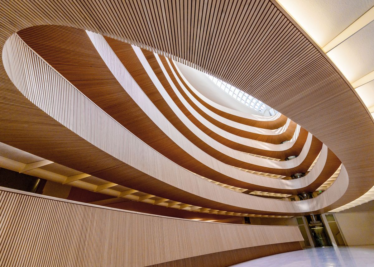 'Calatrava Library' Poster, picture, metal print, paint by Svetlana ...