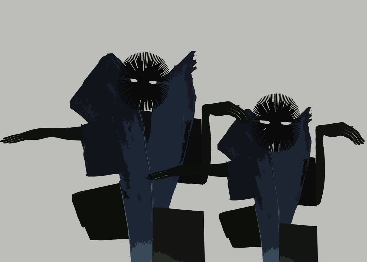 'somo' Poster, picture, metal print, paint by blackwish abdullah | Displate