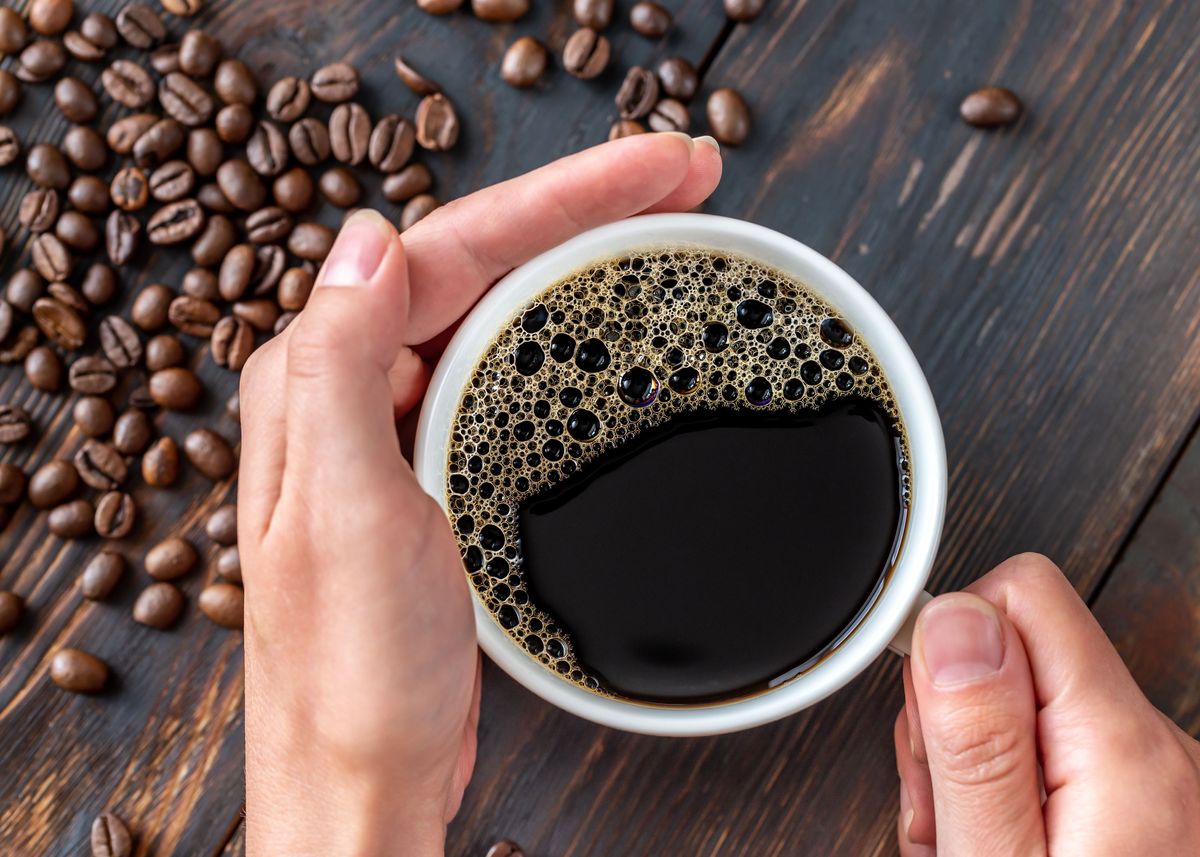 'A cup of coffee' Poster by Oleksandr Prokopenko | Displate