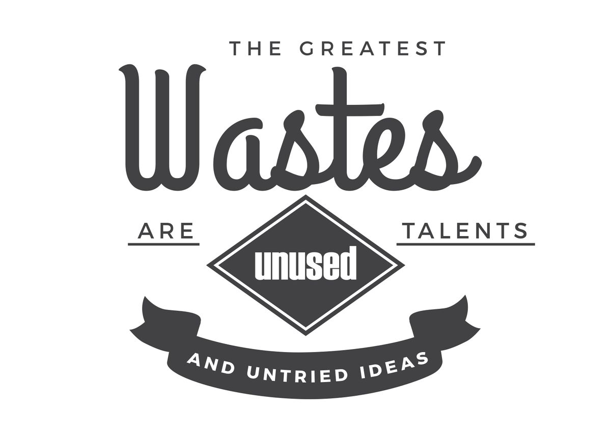 'unused talents' Poster, picture, metal print, paint by baraiko eiji ...