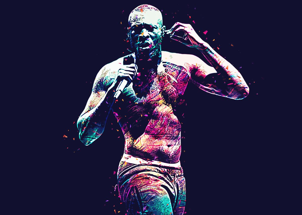 'Stormzy' Poster, picture, metal print, paint by TI KI | Displate