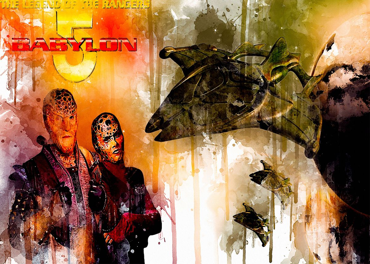 'Babylon 5 the legend of th' Poster by Jeffery Anabelle | Displate