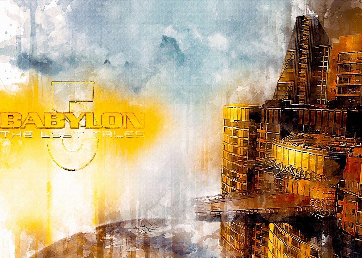 'Babylon 5 the lost tales ' Poster, picture, metal print, paint by ...