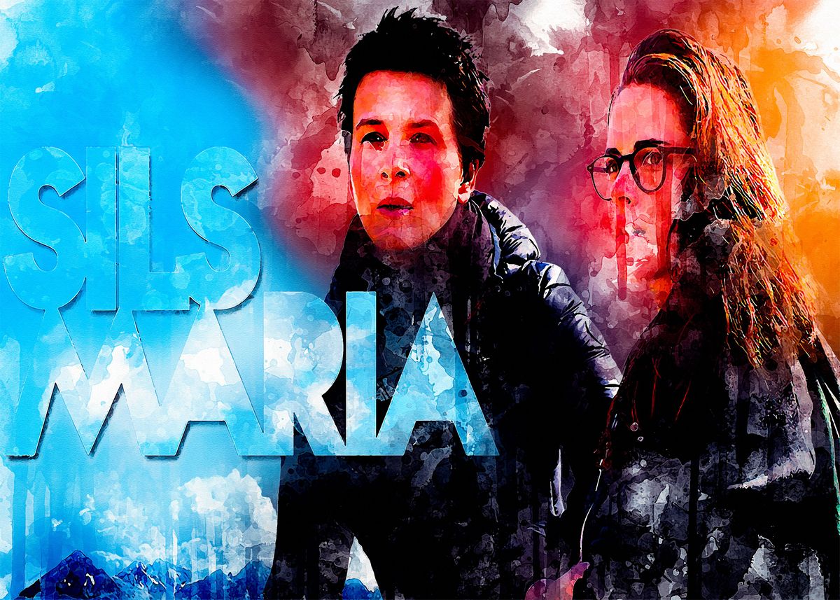 'Clouds of sils maria' Poster, picture, metal print, paint by Jeffery ...