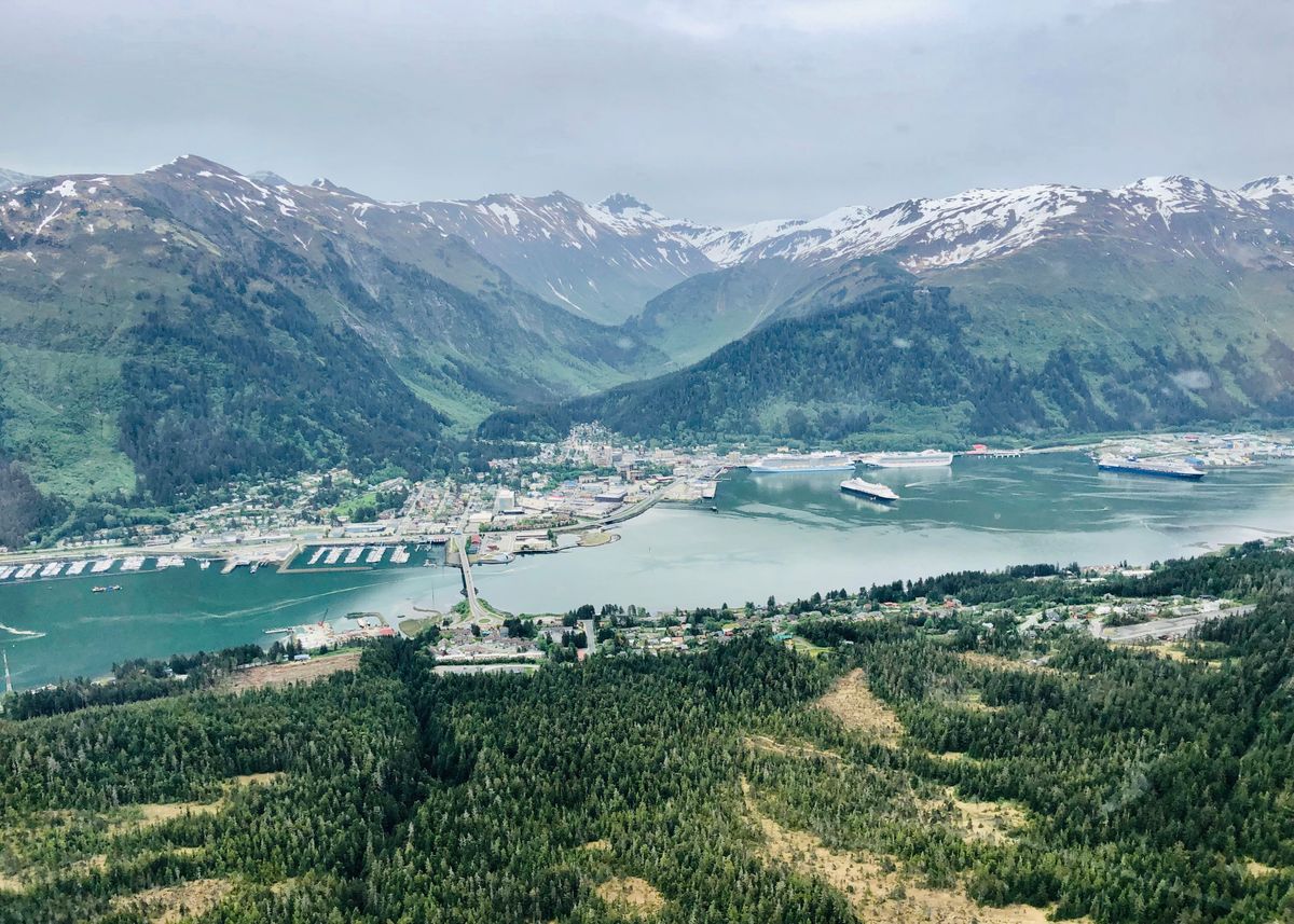 'Juneau Valley ' Poster, picture, metal print, paint by Michael Zaccari ...