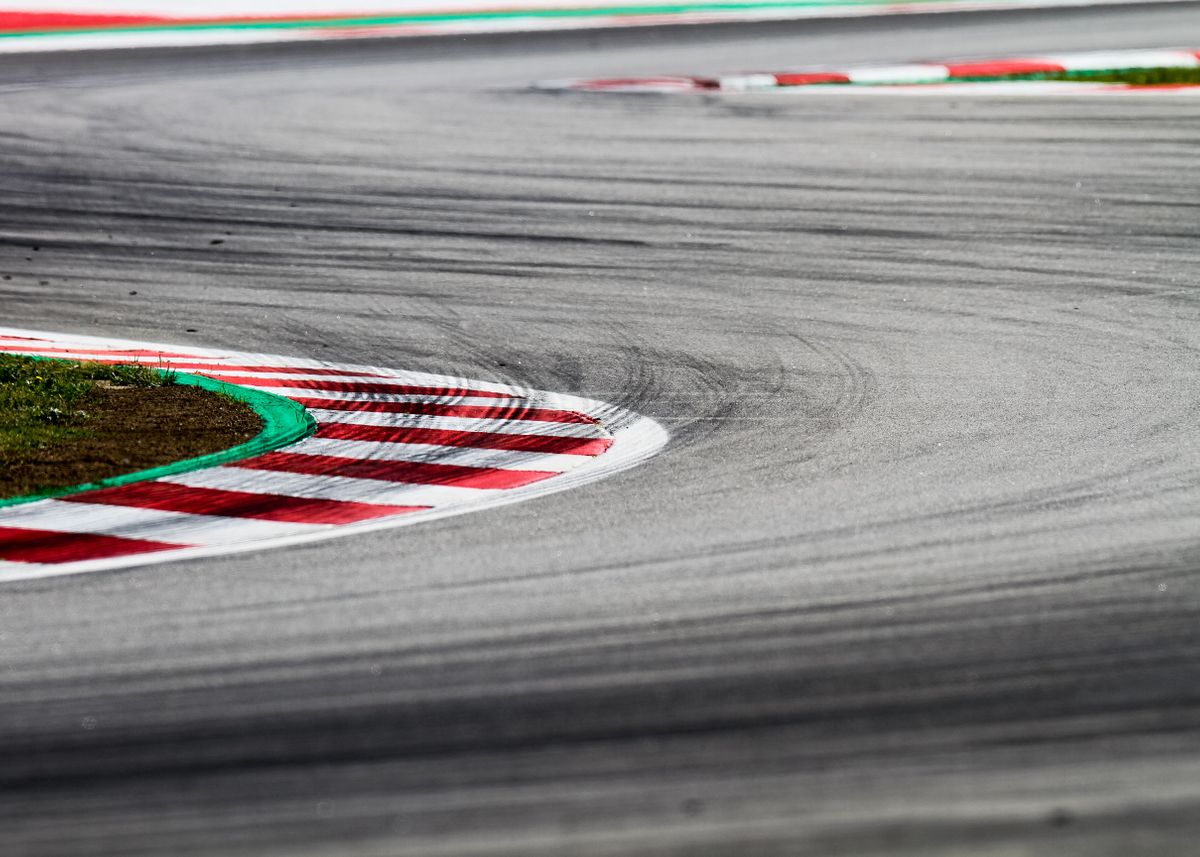 'F1 Corner' Poster, picture, metal print, paint by F1Photography | Displate