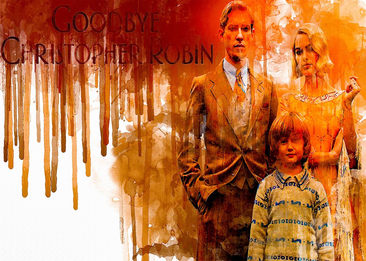 'Goodbye christopher robin' Poster, picture, metal print, paint by ...