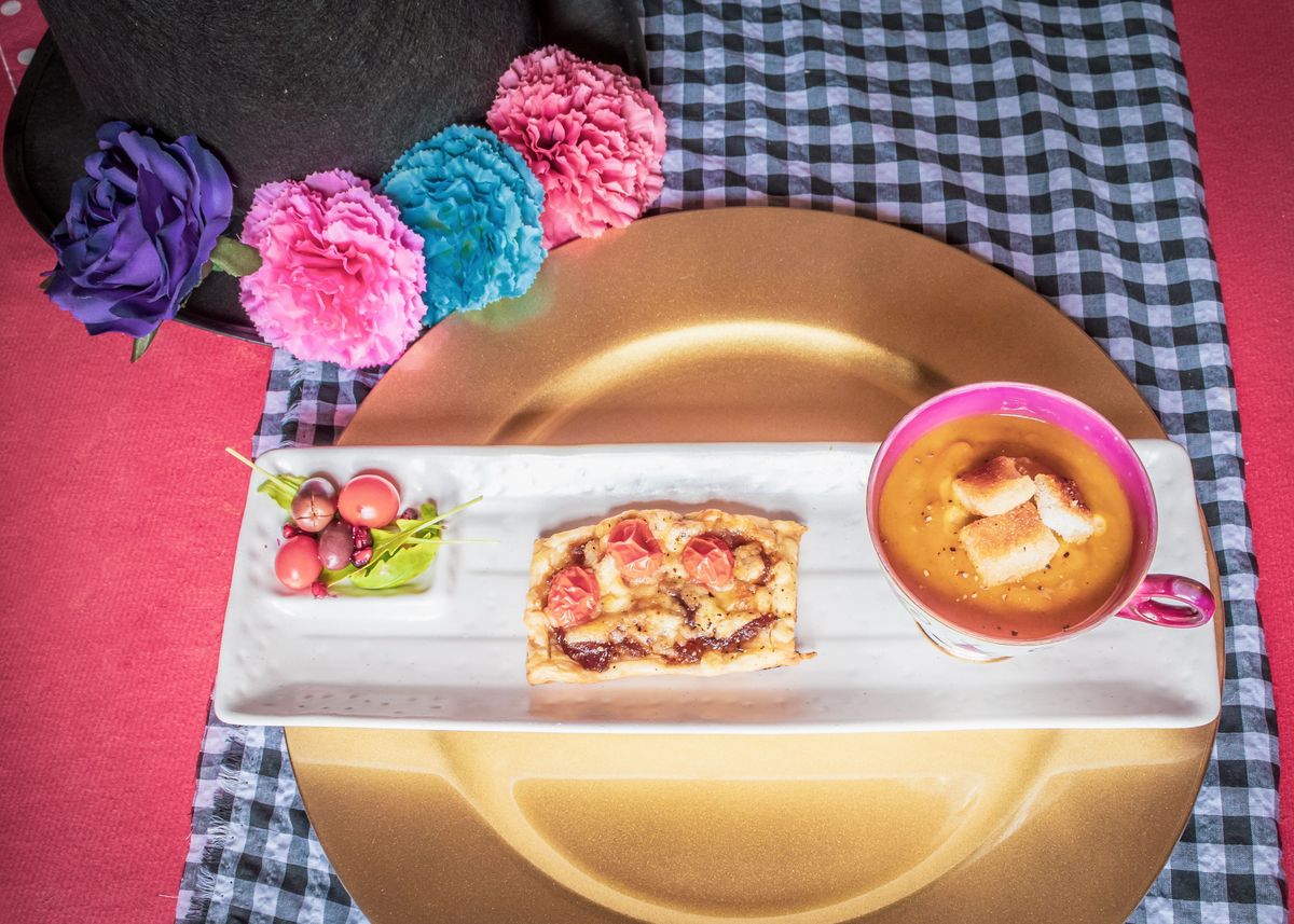'Formal dinner starter ' Poster, picture, metal print, paint by Ava ...