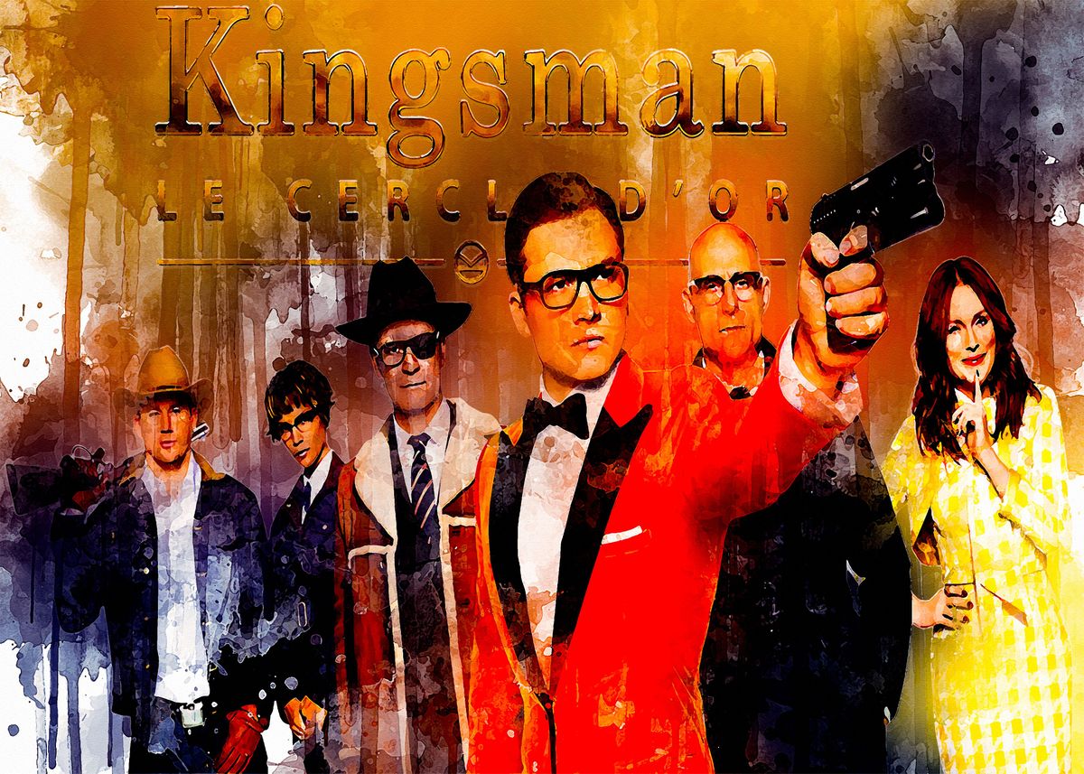 'Kingsman 2 2' Poster, picture, metal print, paint by Jeffery Anabelle ...